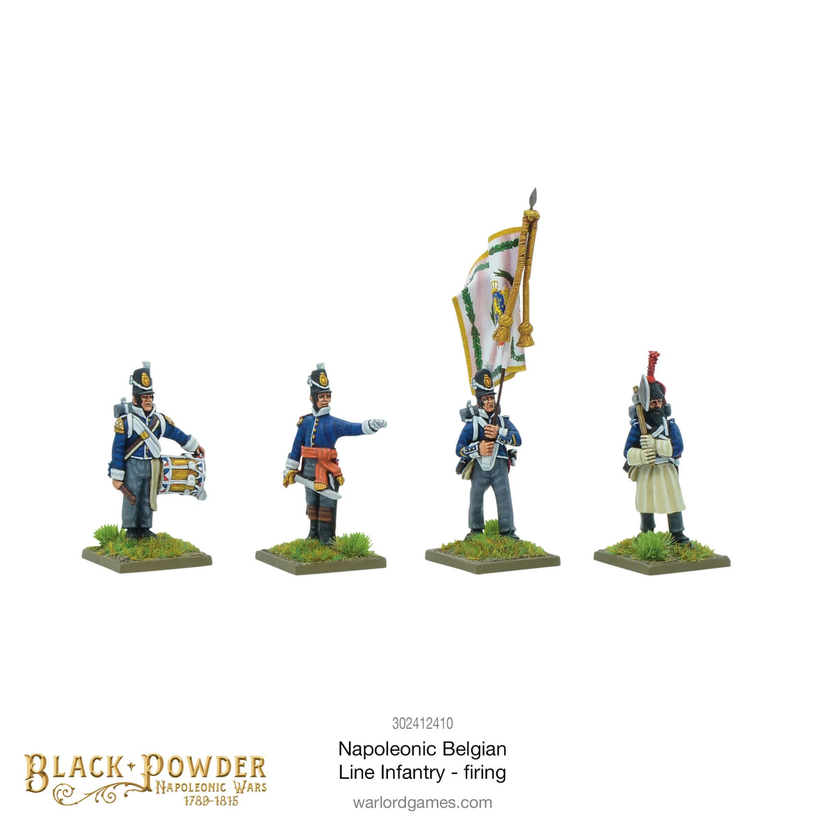 Napoleonic Belgian Line Infantry Firing – Wargames World