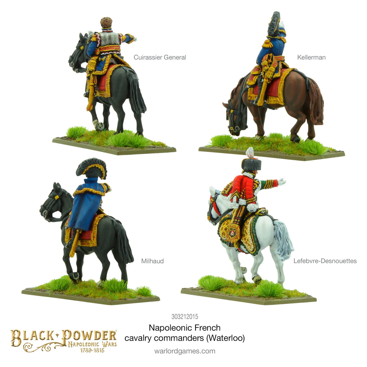 Napoleonic French cavalry commanders (Waterloo) – Wargames World