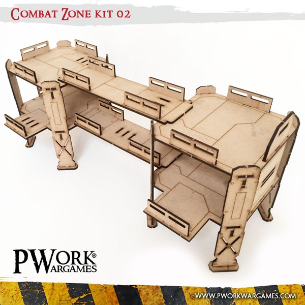 Combat Zone 02 - MDF Terrain Scenery – Wargames World