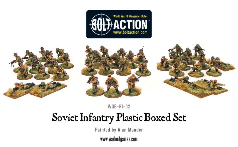 Soviet Infantry plastic box set – Wargames World