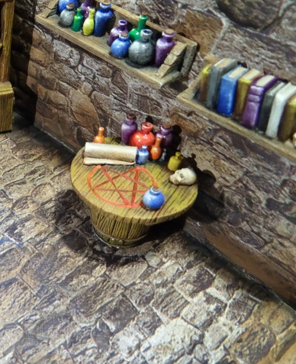Study: Desk, Chair & Sorcerer Table (3 pieces) – Wargames World