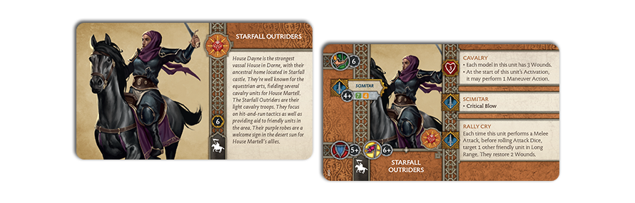 A Song of Ice & Fire: Starfall Outriders – Wargames World