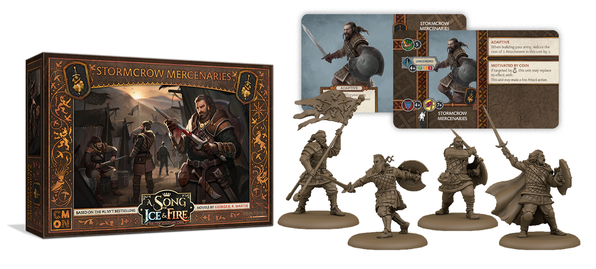 A Song of Ice & Fire: Neutral Stormcrow Mercenaries – Wargames World