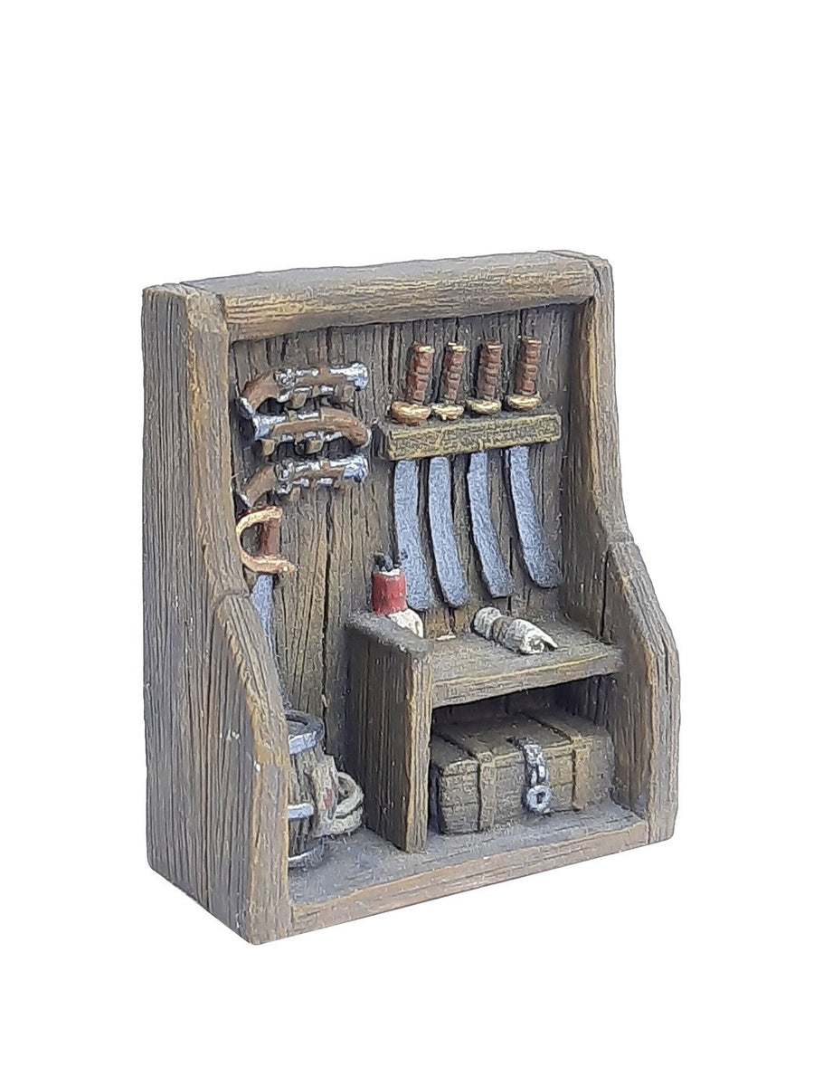 Weapon shelf – Wargames World